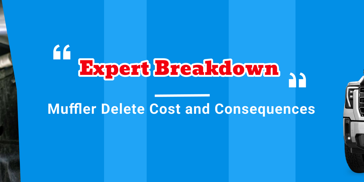 Muffler Delete Cost and Consequences: Expert Breakdown — SEGULER