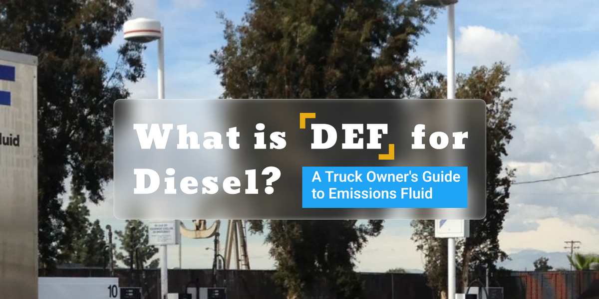 What is DEF for Diesel? A Truck Owner's Guide to Emissions Fluid — SEGULER