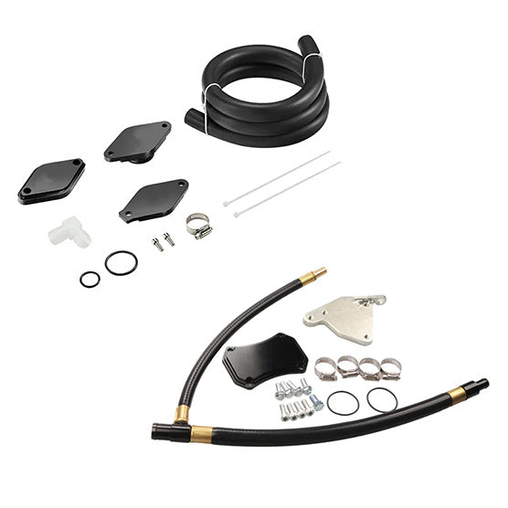 Seguler CCV PCV ReRoute & EGR Valve Cooler Delete Kit for 2011-2016 6 ...