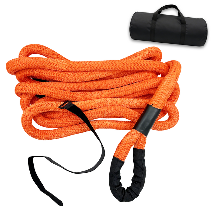 Seguler Kinetic Recovery Rope Kit 1" x 30ft 35,000 lbs Break Strength ...